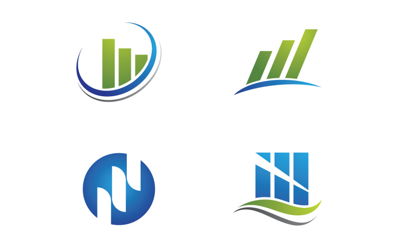 Grafik Business Finance Logo Vektordesign v27