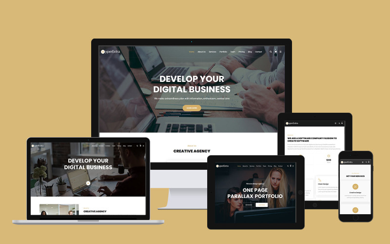 PESO APP Landing Pages and Bootstrap Templates