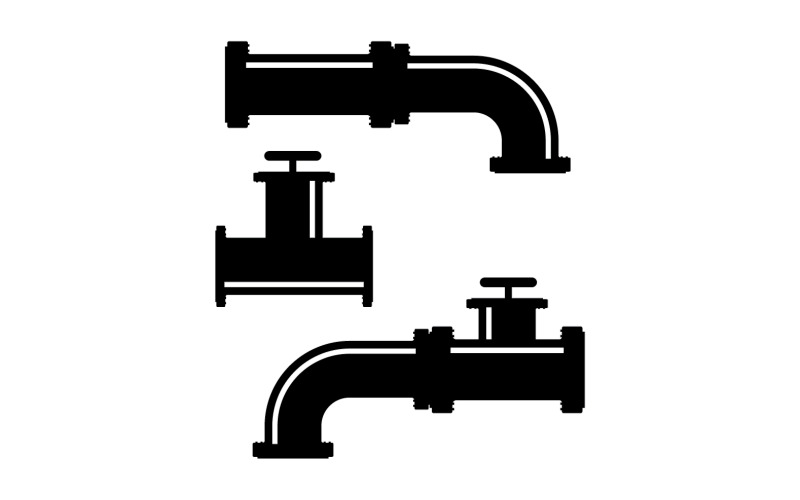 Pipa vector símbolo icono elemento diseño v16