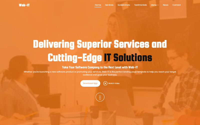 80+ Software Company Landing Page Templates by ⭐ TemplateMonster