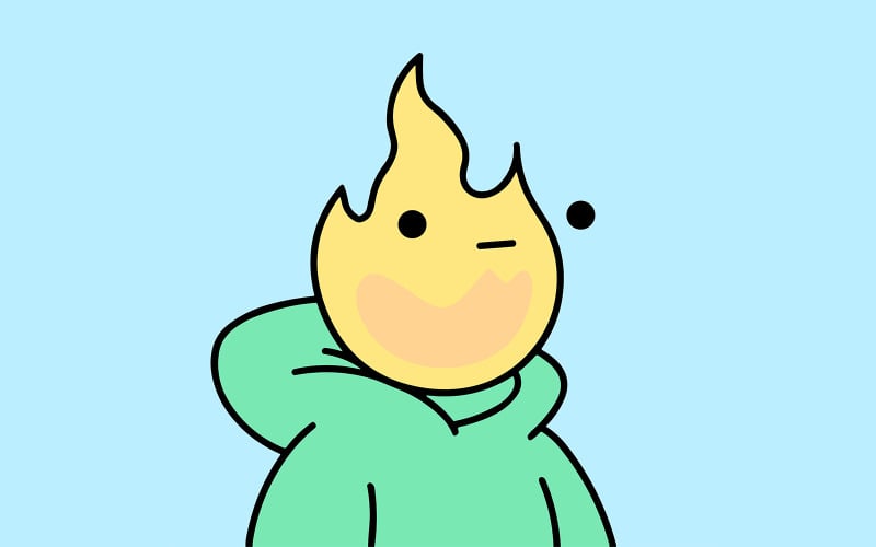 Vector de ilustración de personaje de Rowley Alex