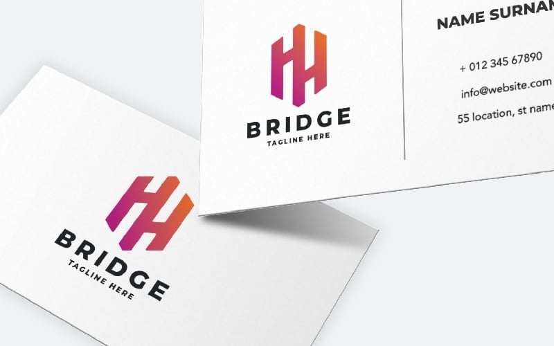 Small Bridge Pro Logo Template #330590 - TemplateMonster