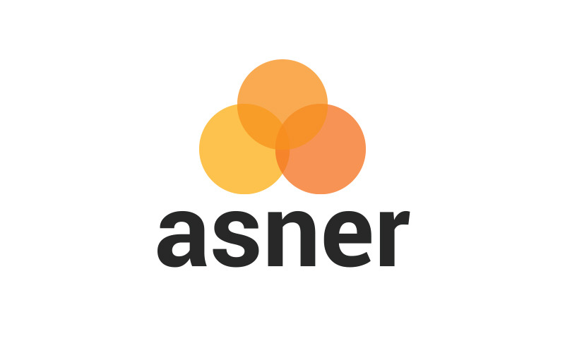 A harfi Yaratıcı geometrik logo tasarımı - TemplateMonster