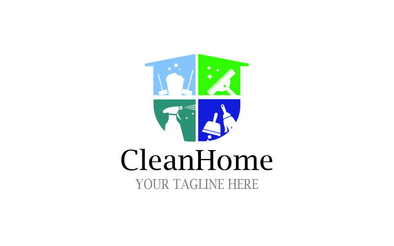 Professional Clean home logo For All Company