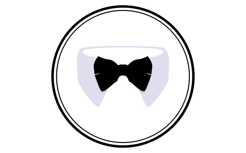 Maid suit logo and symbol vector design v11 - TemplateMonster