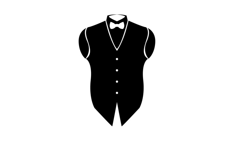 Maid suit logo and symbol vector design v8 - TemplateMonster