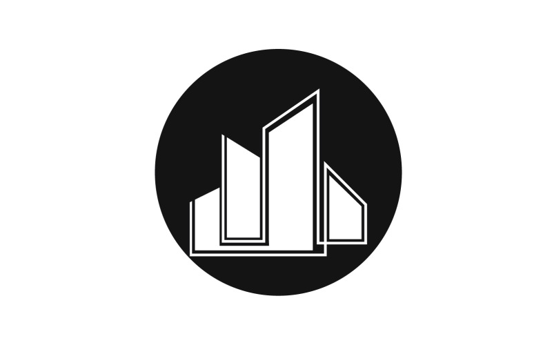 Home building property sell logo vector v15 - TemplateMonster