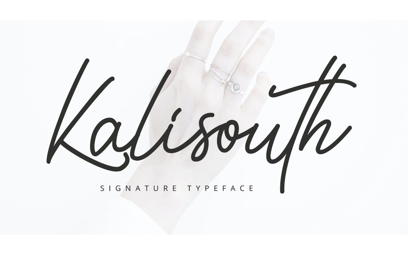 Police de signature Kalisouth - Police de signature Kalisouth