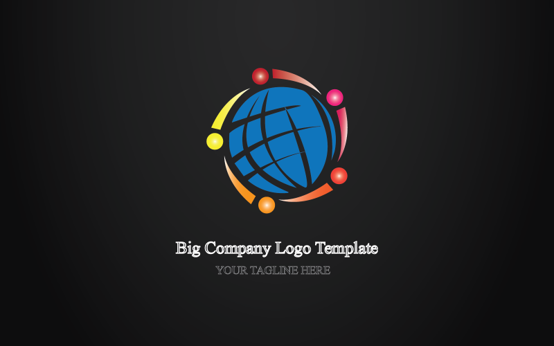 Modèle de logo de grande entreprise #332315 - TemplateMonster