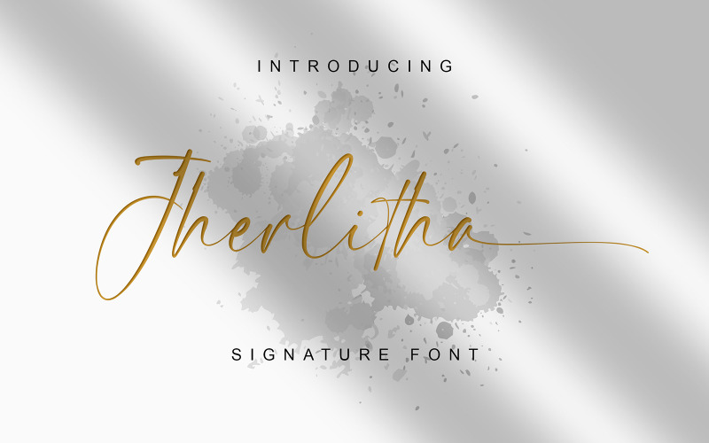 Jherlitha - Signature Font #332771 - TemplateMonster