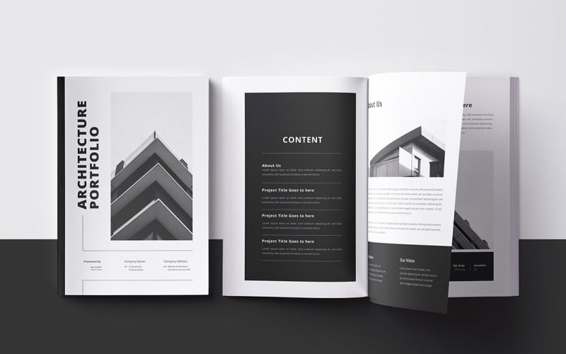 Creative and Modern Architecture Portfolio Template