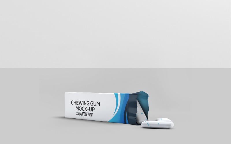 Pack of Bubble Gum Mockup 7 #333056 - TemplateMonster