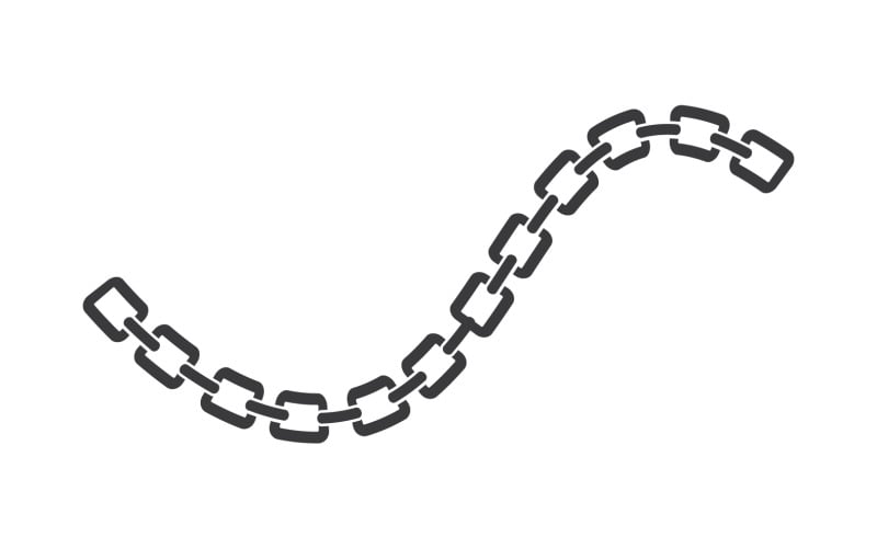 Chain vector design template element v8 - TemplateMonster