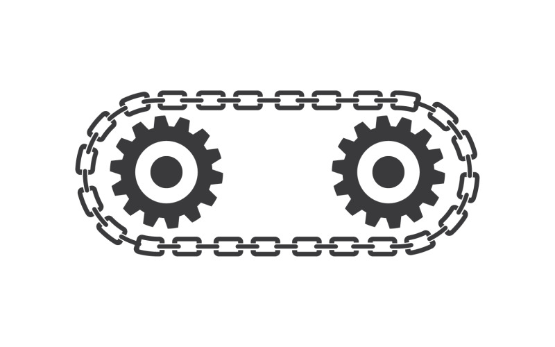 Elemento de plantilla de diseño de vector de cadena v23