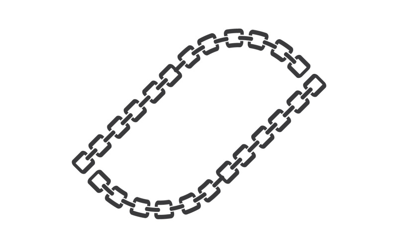 Elemento de plantilla de diseño de vector de cadena v2