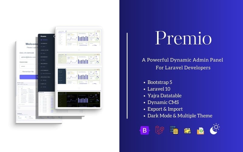 Premio: un poderoso panel de administración dinámico para ...