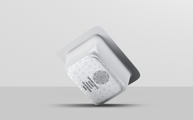Dipping Sauce Packet Mockup 4 #333905 - TemplateMonster