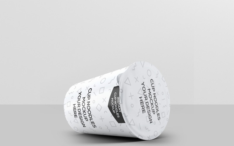 Food Cup - Instant Food Cup Mockup #334320 - TemplateMonster