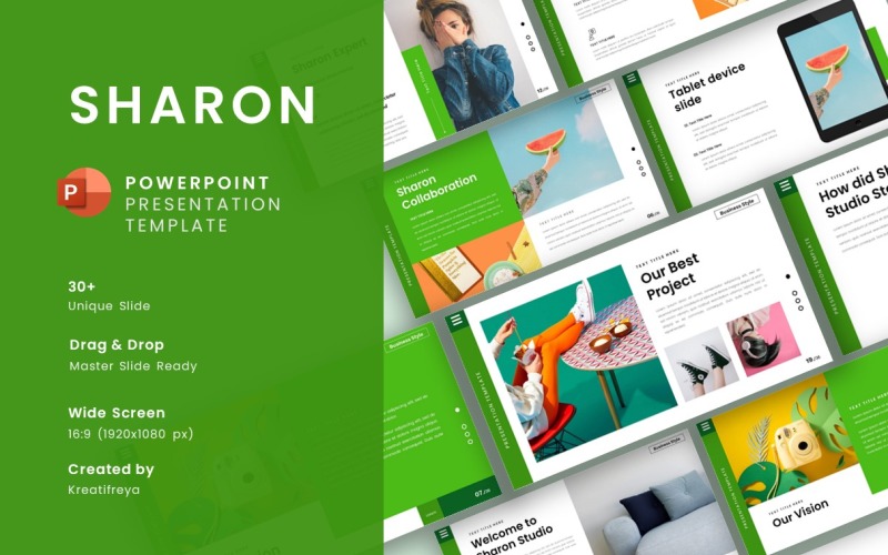 Sharon – PowerPoint-Präsentation für Unternehmen