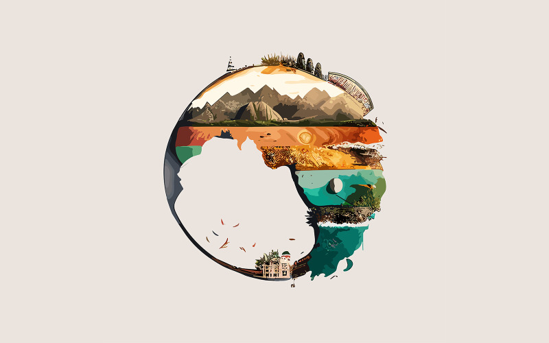 Food Target Restaurant Logo Template - TemplateMonster