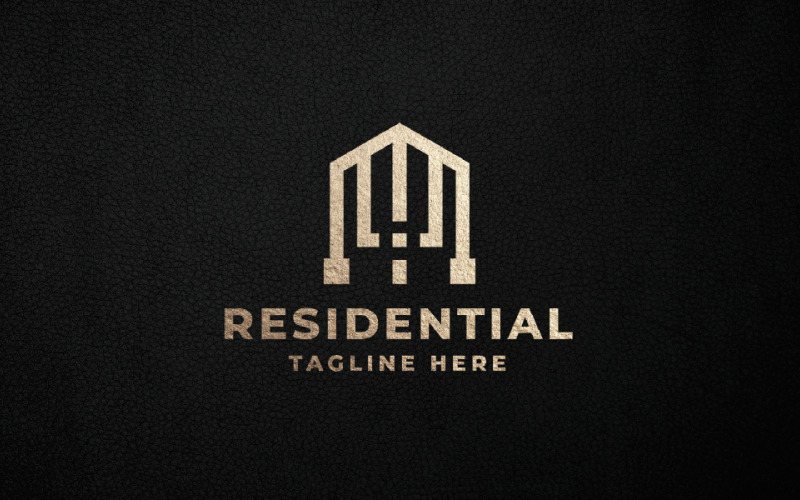 Residential Real Estate Pro Logo Template - TemplateMonster