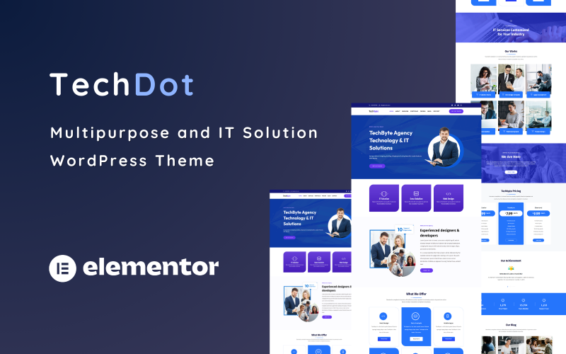 Techdot – Mehrzweck-IT-Lösungs-WordPress-Theme