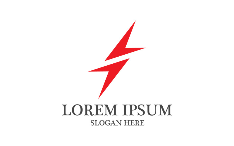 Rayo logo flash rayo iconos vector v7 - TemplateMonster