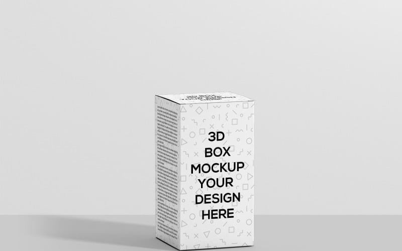 Rectangle Box - Rectangle Box Mockup - TemplateMonster