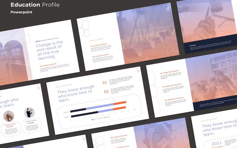 Apertus – Bildungsprofil Powerpoint #339317 - TemplateMonster