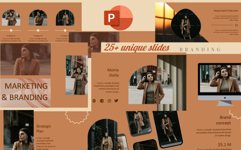 Marketing & Branding PowerPoint Template