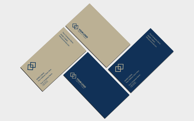 Stylish Business Card Design #339829 - TemplateMonster