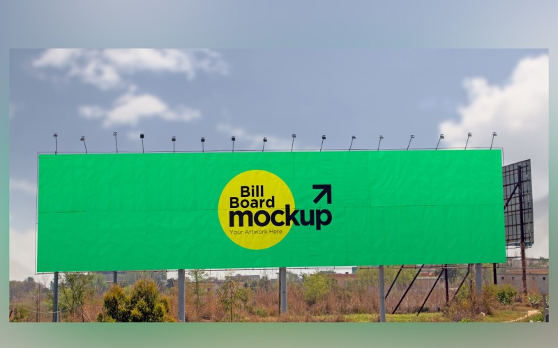 Outdoor Signage Mockup V-01 #339986 - TemplateMonster