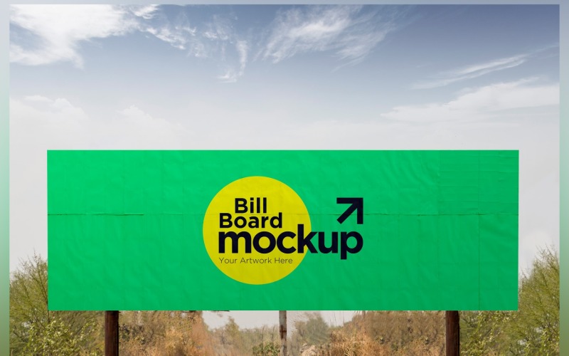 Modelo de placa outdoor de beira de estrada Modelo de sinalização ...