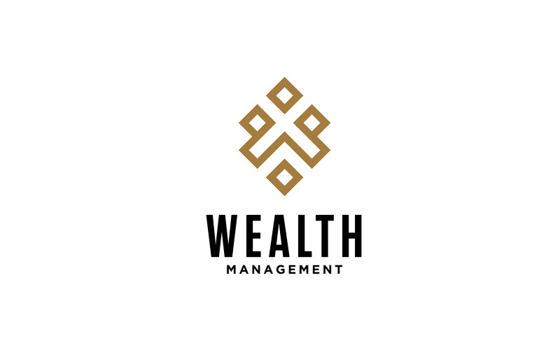 Reign Wealth Management Logo Vector #340252 - TemplateMonster