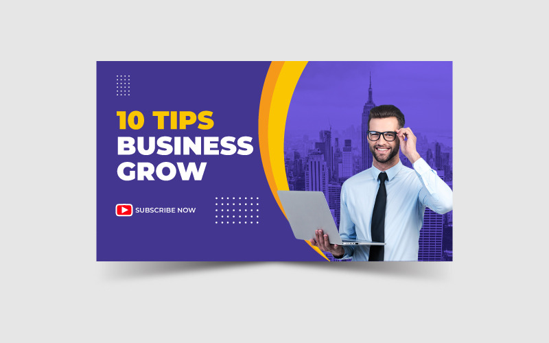 YouTube thumbnail design teamplate #341341 - TemplateMonster