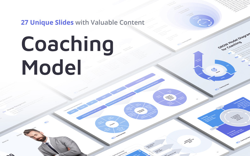 Coaching Models for PowerPoint #342087 - TemplateMonster