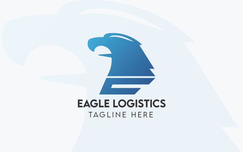 Eagle Logistics Logo - Lojistik ve Taşımacılık Firma Logosu
