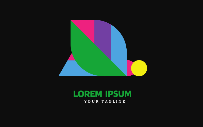 Vector graphic illustration logo design - TemplateMonster