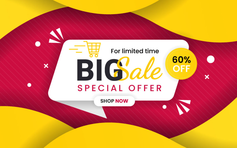 Vector sale banner set promotion with color background and super offer ...