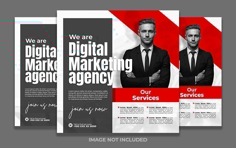 Digital Marketing Trendy Social Media Post - TemplateMonster