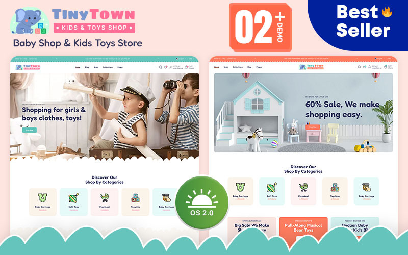 Kinderjoy - Kids Fashion & Toys Store Shopify OS2.0 Multipurpose Responsive Theme