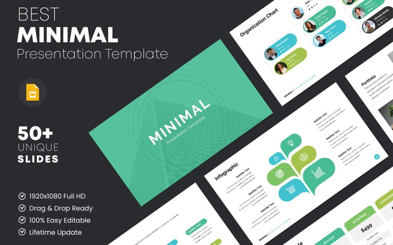 Minimal - Google Slides Presentation Layout - TemplateMonster