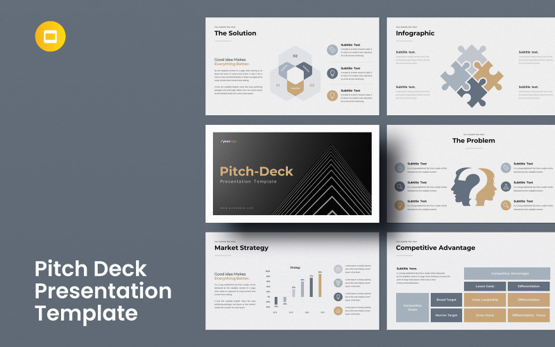 Pitch Deck Google Slides Presentation Layout Pitch Deck Google Slides Presentation Layout