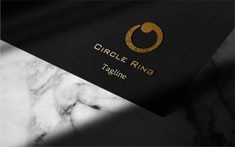CIRCLE RING LOGO: A CORPORATE LOGO #347720 - TemplateMonster