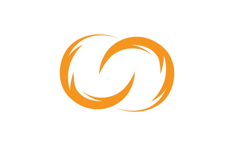 Fire hot burning logo vector v5 #348187 - TemplateMonster