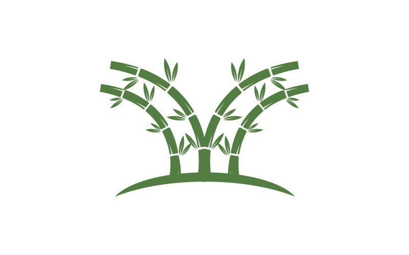 Bamboo tree logo vector v24 #348640 - TemplateMonster