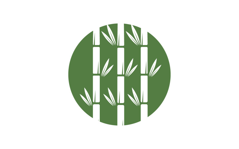 Bamboo tree logo vector v27 #348643 - TemplateMonster