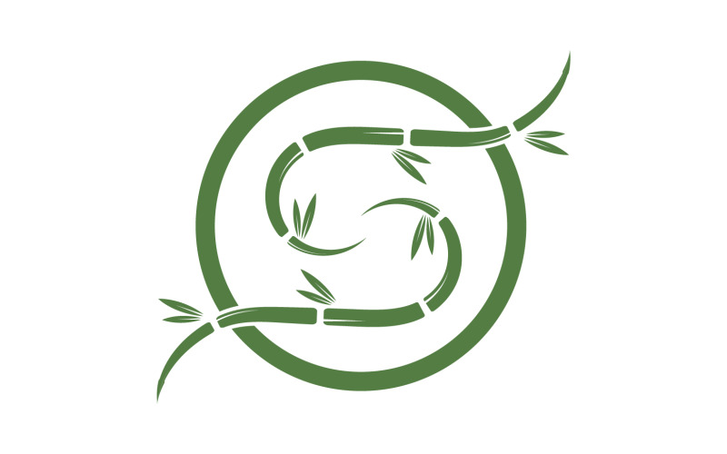 Bamboo tree logo vector v31 #348647 - TemplateMonster