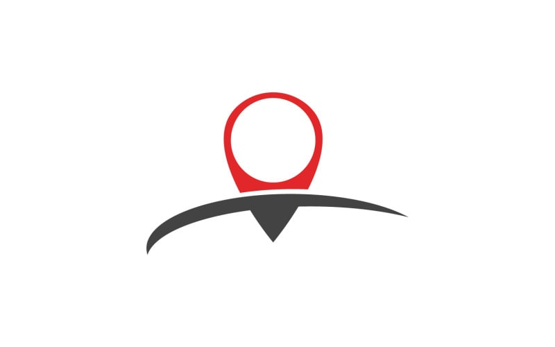 Maps location icon logo share v9 #348760 - TemplateMonster