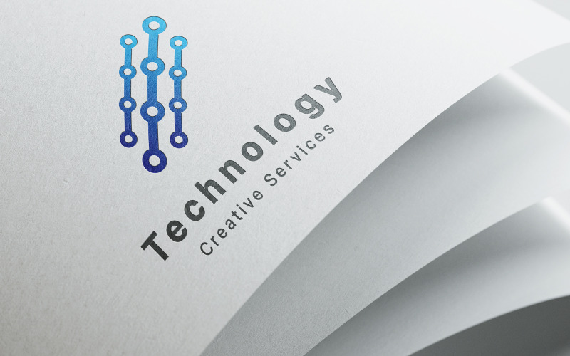 Modèle de logo pour toutes les entreprises techniques créatives